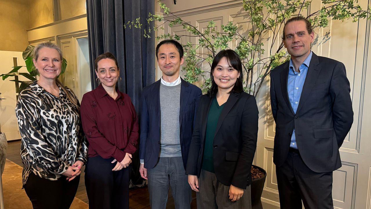 Visit from Japanese company Mitsui & Co at Autocirc headquarters